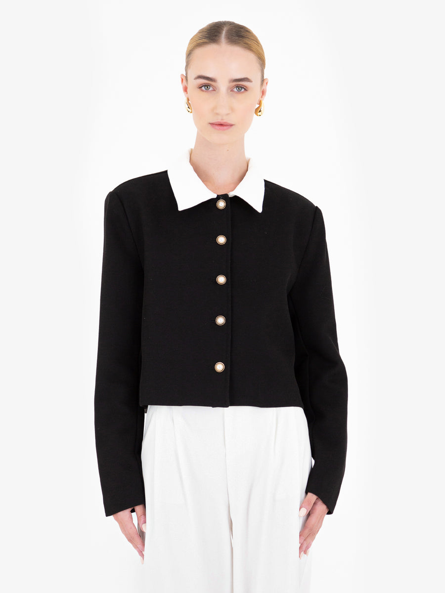 Kate Button Down Jacket – TURQUOISE